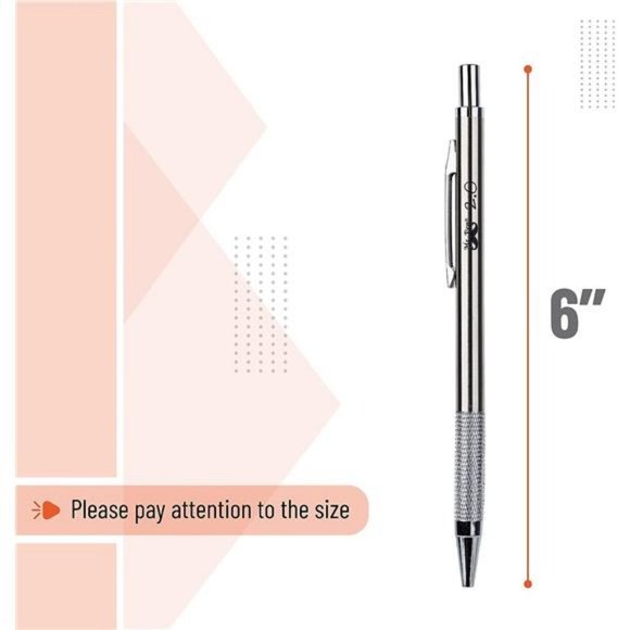 Office | Mechanical Pencil Metal 2mm For Drafting Drawing Lead Holder ...